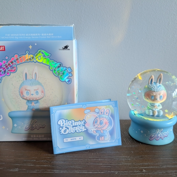Big Into Energy | Toys | Labubu Snow Globe Big Into Energy Beautiful ...